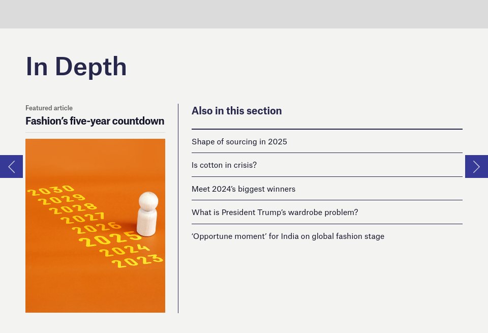 In Depth - Just Style magazine | Issue 20 | December 2024