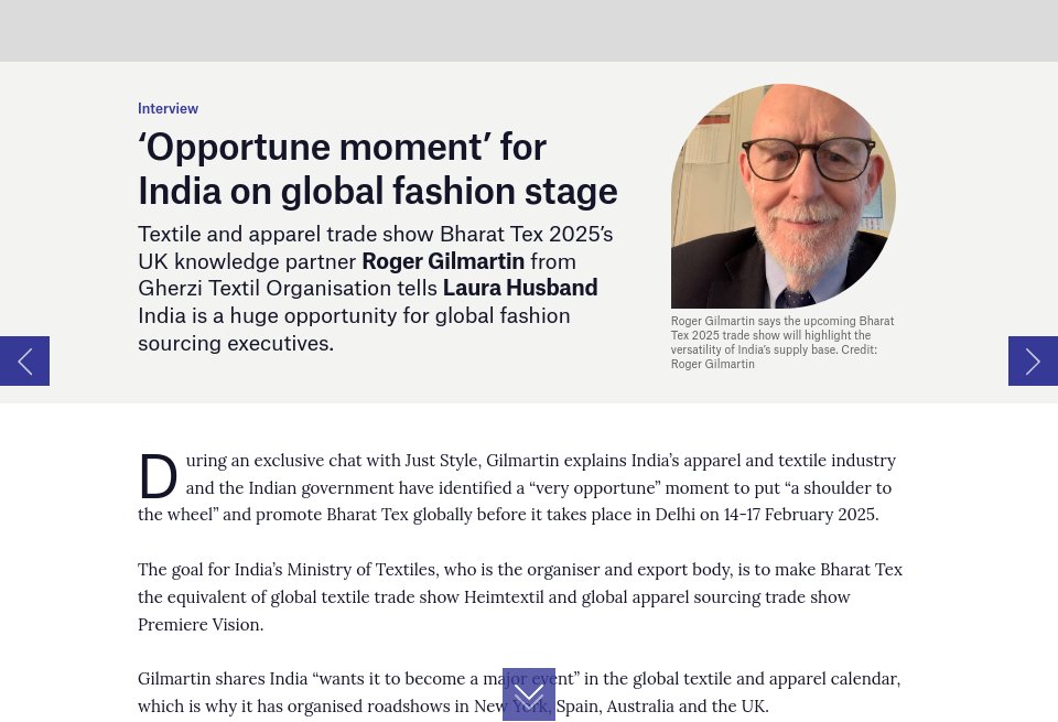 ‘Opportune moment’ for India on global fashion stage - Just Style ...