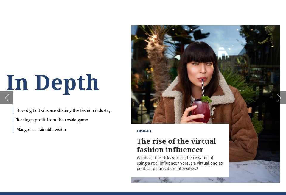 In Depth - Just Style magazine | Issue 15 | March 2023