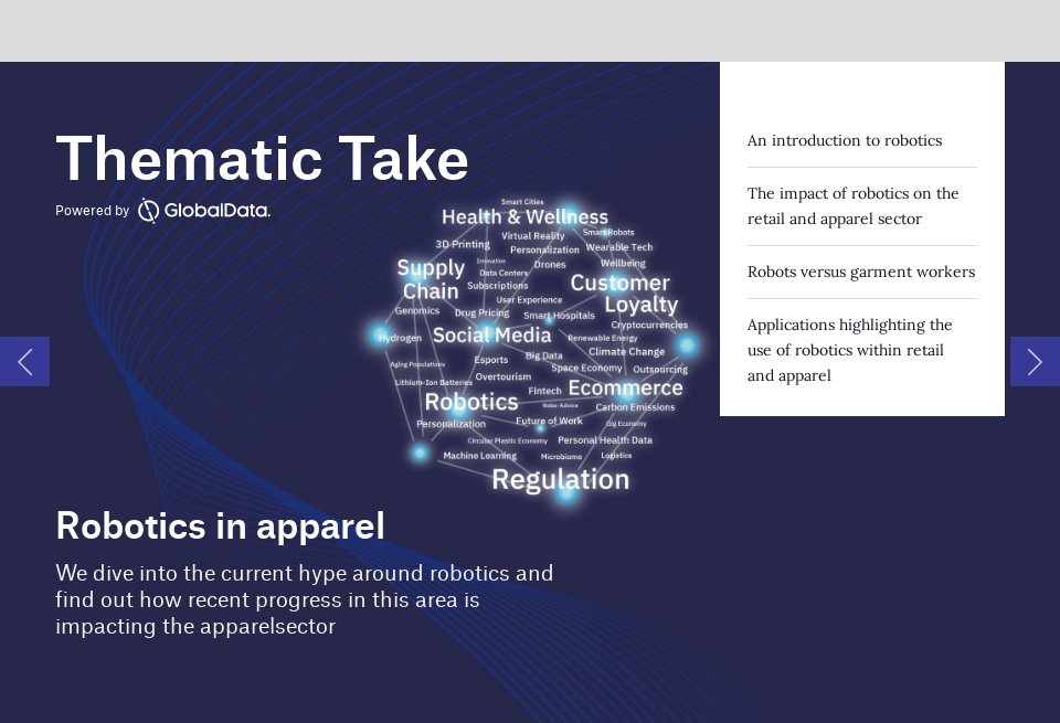 Applications of robotics in the retail and apparel industry - Just ...